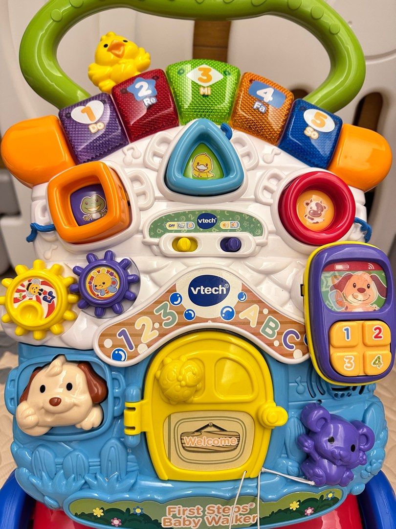Vtech alphabets train and walker, Babies & Kids, Infant Playtime on ...