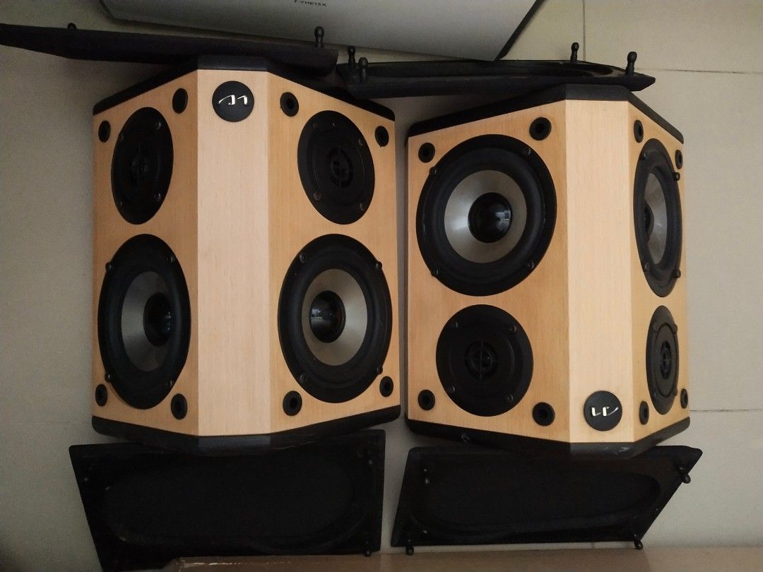 Wharfedale WH2 Surround speaker one pair, 音響器材, Soundbar、揚聲器、藍牙喇叭、耳擴 ...