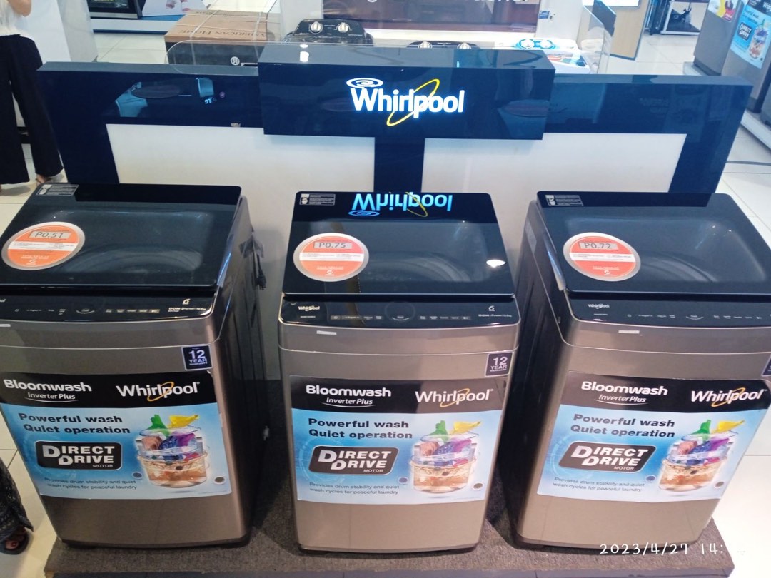 WHIRLPOOL TOP LOAD WASHING MACHINE, TV & Home Appliances, Washing ...