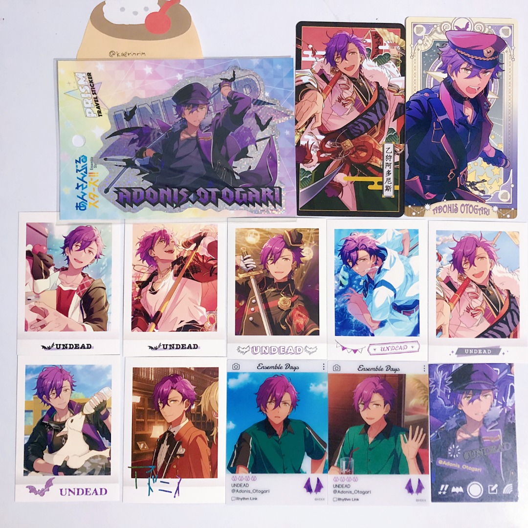 [WTS] Ensemble Stars pasha emoca snapme Otogari Adonis set, Hobbies & Toys, Memorabilia ...