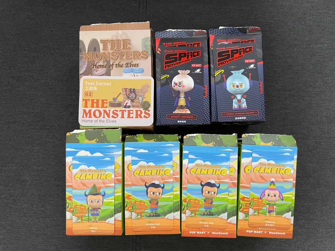 WTS Popmart Clearance BNIF The Monsters Labubu Yaya Camping, Home of ...