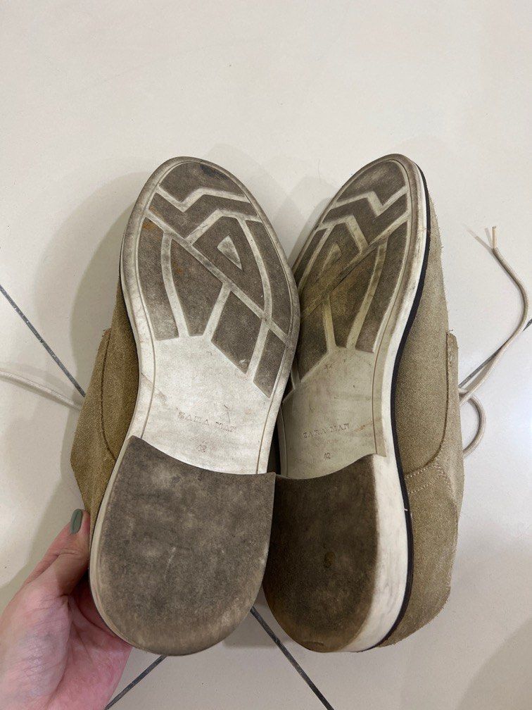 Zara man shoes bludru, Fesyen Pria, Sepatu , Sepatu Formal di Carousell