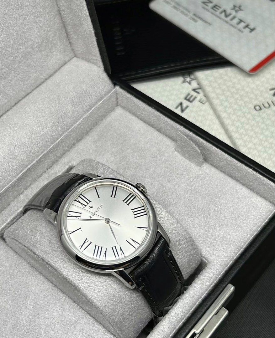 Zenith Elite Classic Automatic 39mm Silver Dial, Luxury, Watches on ...