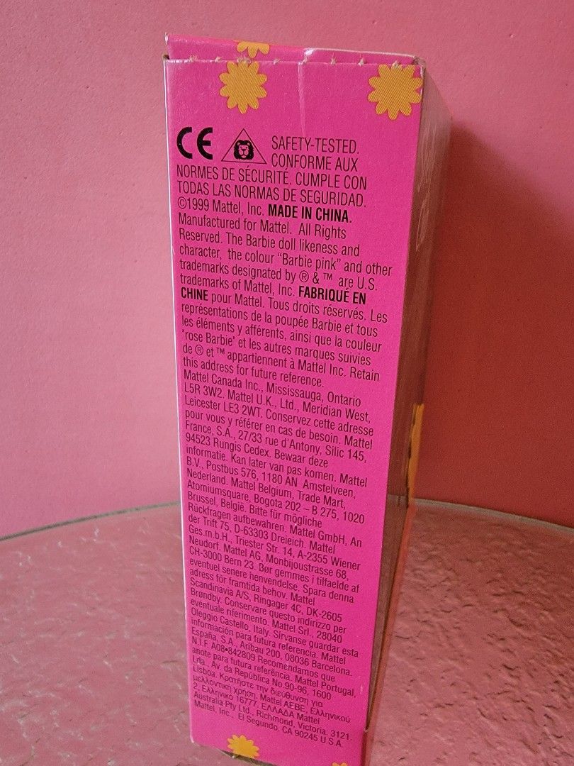 1999 Barbie Baker Chelsie Doll Kelly/Shelly Club Mattel International ...