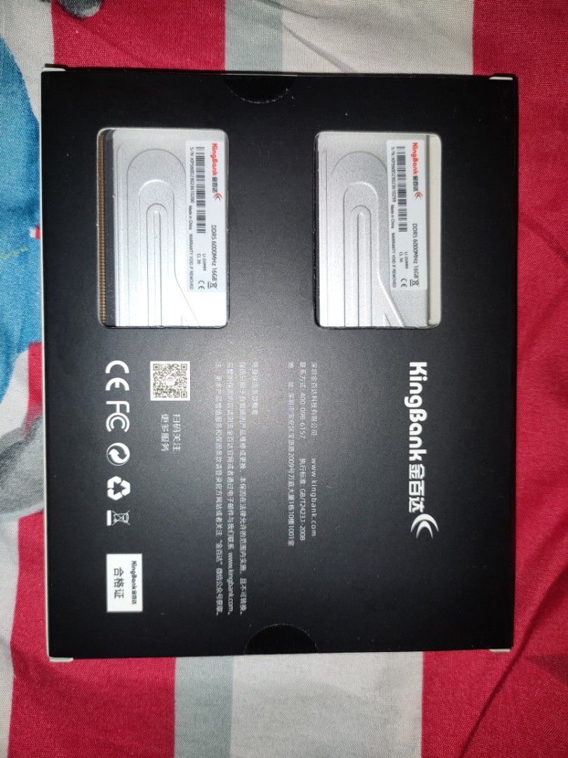 2x16GB 32GB Hynix A die DDR5 6000 RAM Kingbank, Computers & Tech, Parts ...