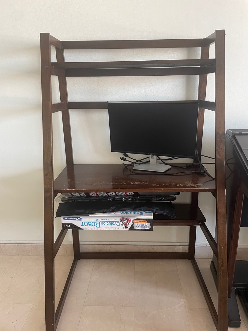 Moving out sale! 3 layer study desk, Furniture & Home Living, Furniture ...