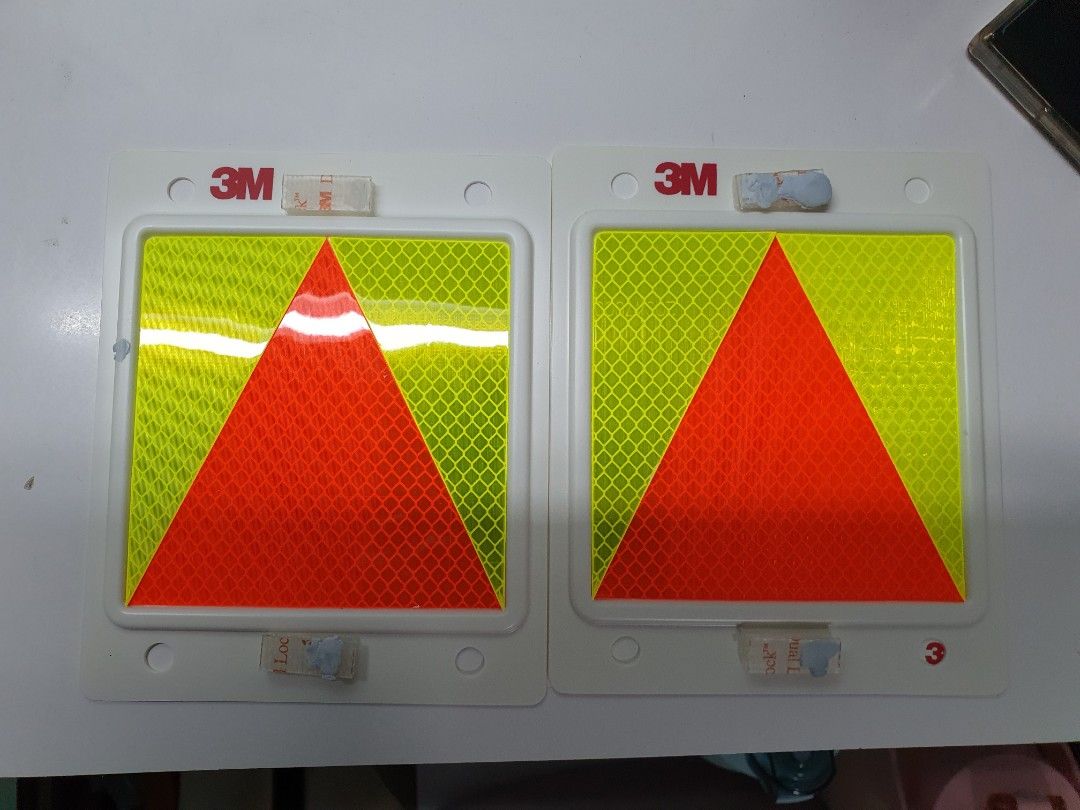 3M Probation Plate, Car Accessories, Car Plates on Carousell