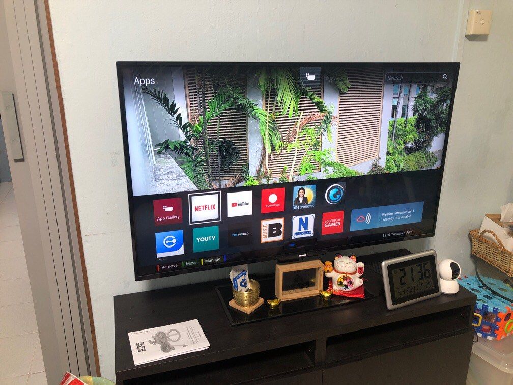 47 inch phillips smart TV, TV & Home Appliances, TV & Entertainment, TV ...