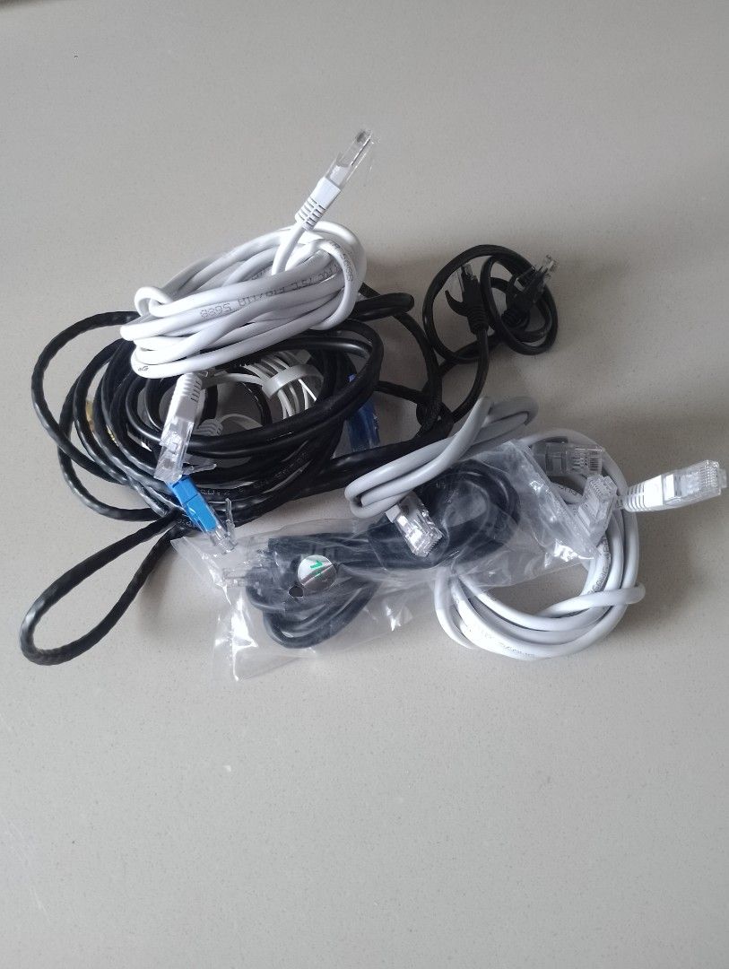 9 different Ethernet cables. Most new and newer used., Computers & Tech ...