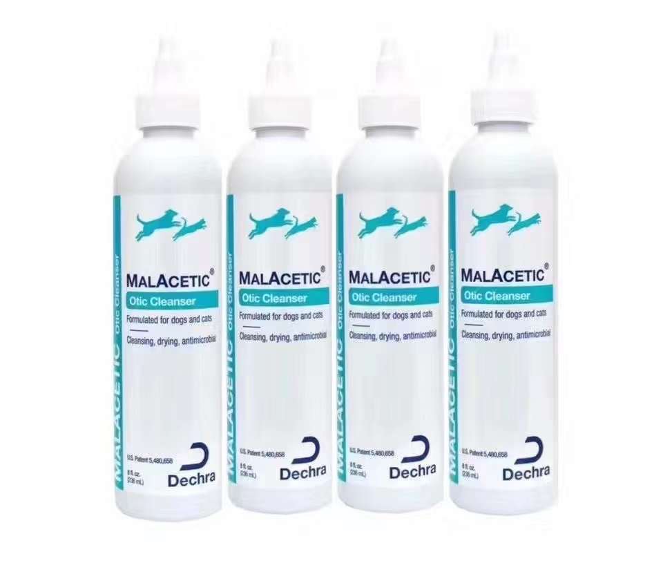 美國 Dechra MalAcetic Otic Cleaner 醋酸配方的洗耳水 大支裝8oz (貓、狗適用), 寵物用品, 寵物衣服 ...