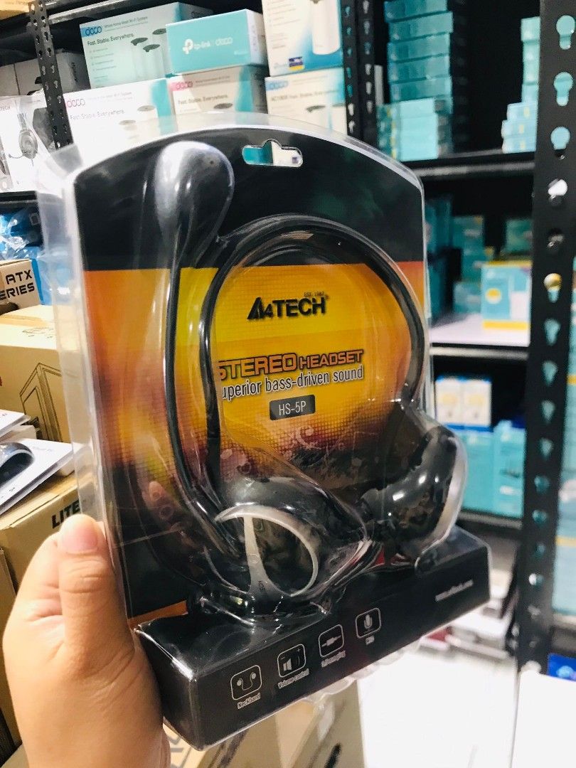 A4tech Hs 5p Headset Audio Headphones And Headsets On Carousell