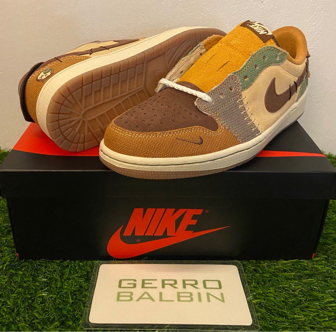 AIR JORDAN 1 LOW ZION X VOODOO OG 8.5US, Men's Fashion, Footwear ...