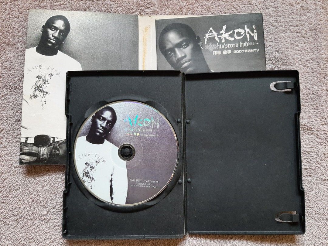 🔥RUSH SALE🔥 Akon His' Story 2007 DVD Japan Edition, Hobbies & Toys ...
