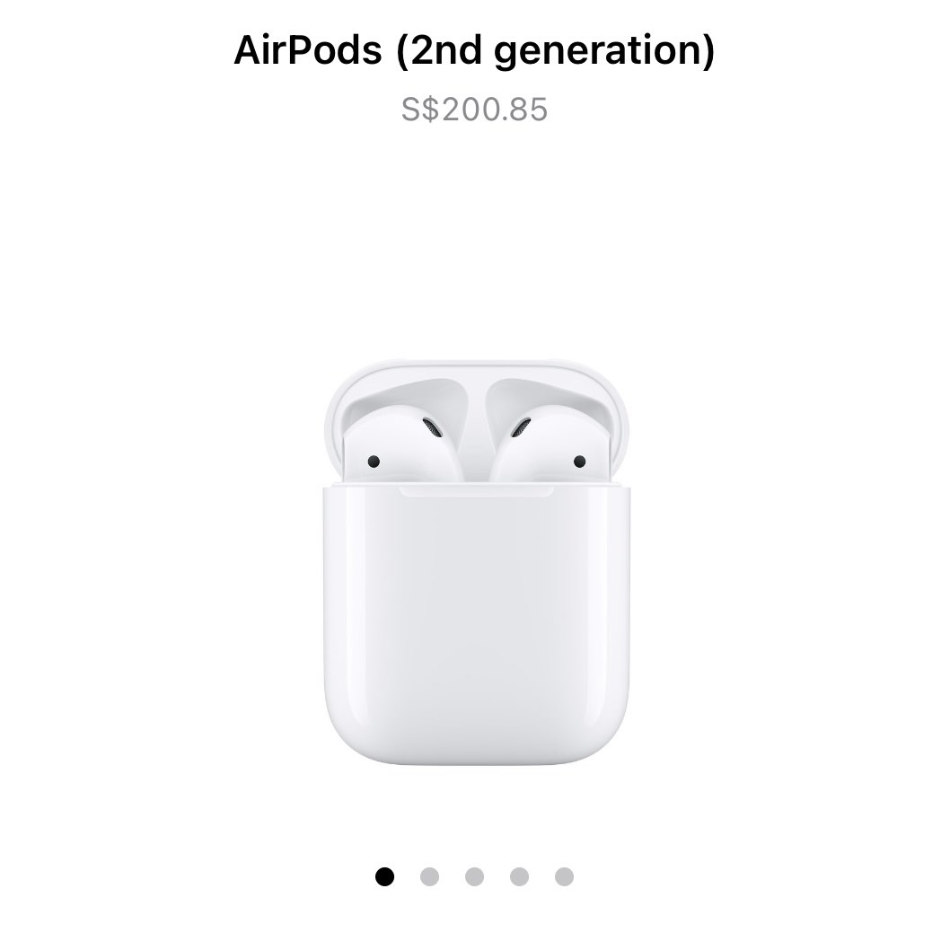 Apple Airpods (2nd Gen), Audio, Earphones on Carousell