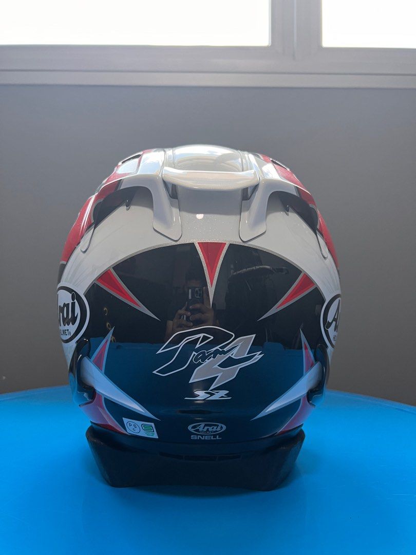 Arai Ram 4 Nakasuga, Motorcycles, Motorcycle Apparel on Carousell