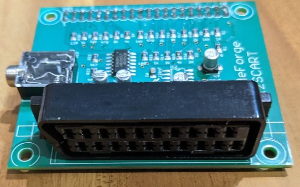 ArcadeForce Pi2SCART RGB Arcade SCART HAT Display Video Adapter For ...