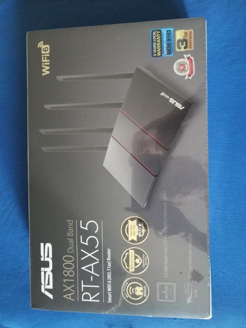 Asus RT-AX55 Router, Computers & Tech, Parts & Accessories, Networking ...