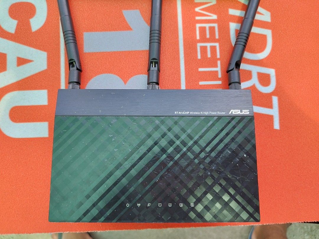 ASUS RT-N14UHP Wireless N-High Power Router Extender, Computers & Tech ...