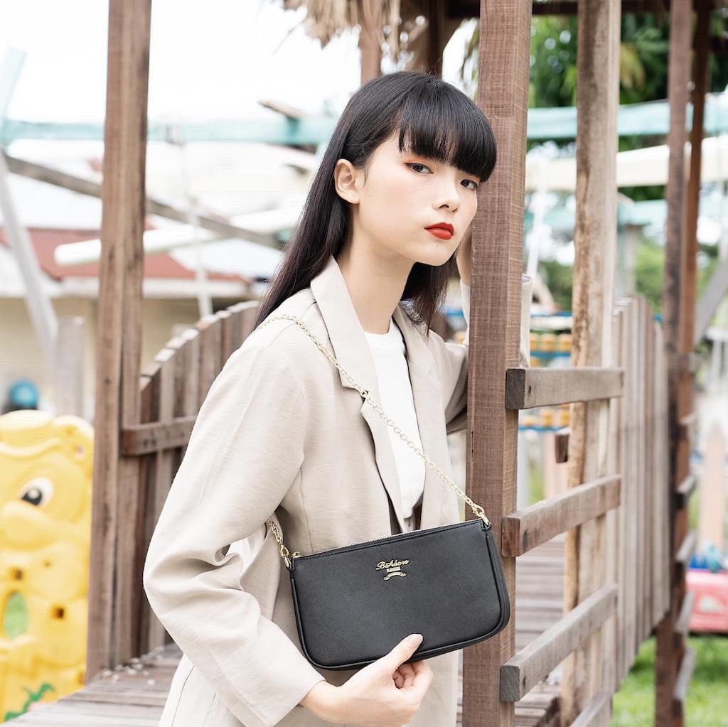 b.adore Amey two way bag, Women's Fashion, Bags & Wallets, Cross-body ...