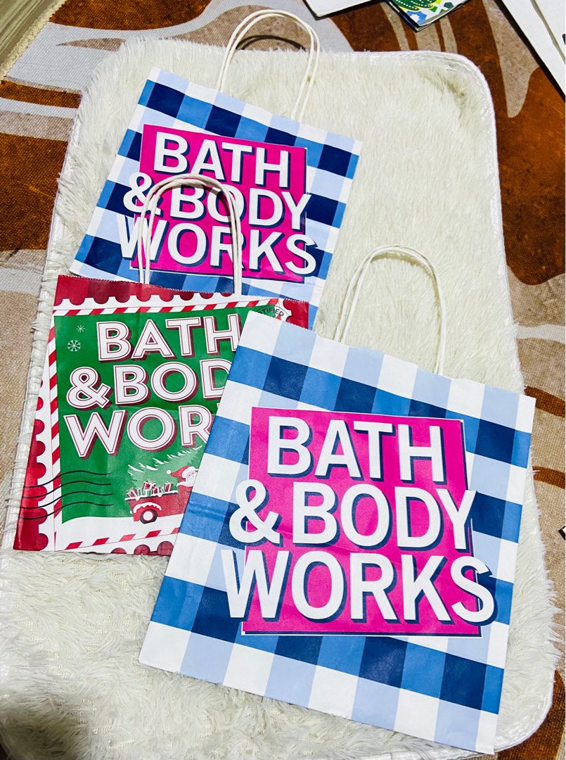 BATH & BODY WORKS PAPER BAG, Women's Fashion, Bags & Wallets, Shoulder ...