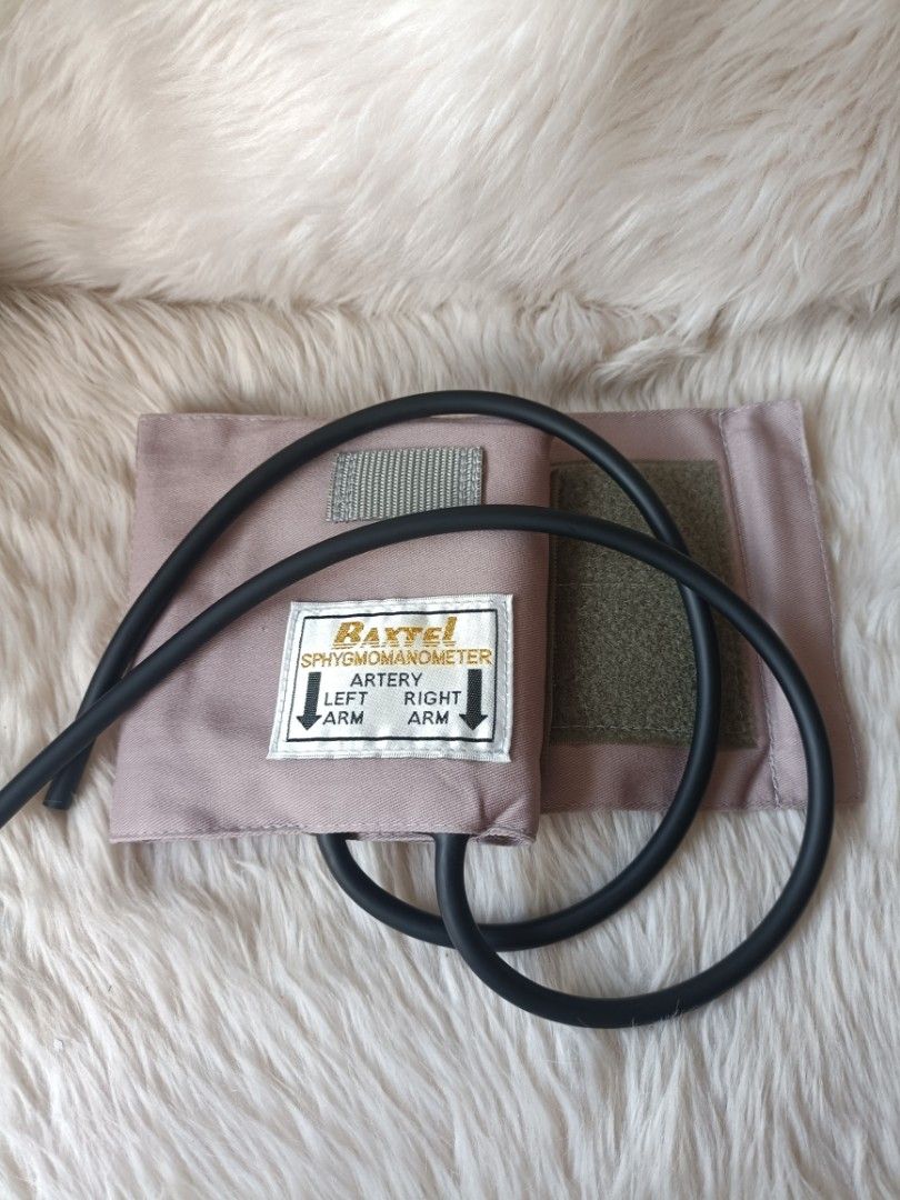 Baxtel BP Cuff With Inflation Bag For Adult on Carousell