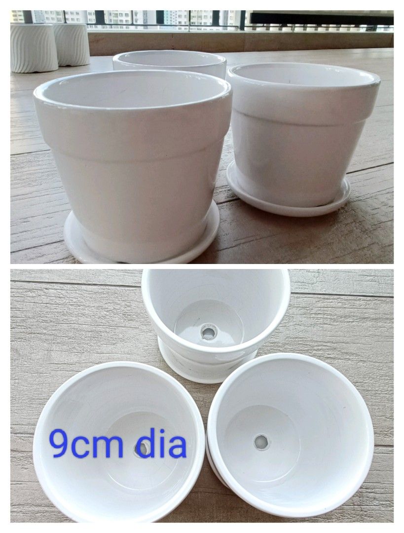 Beautiful pots for succulent and plant lovers, Furniture & Home Living ...