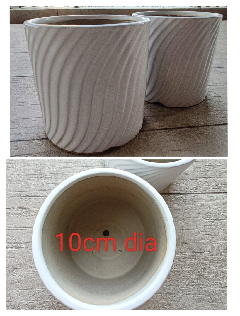 Beautiful pots for succulent and plant lovers, Furniture & Home Living ...