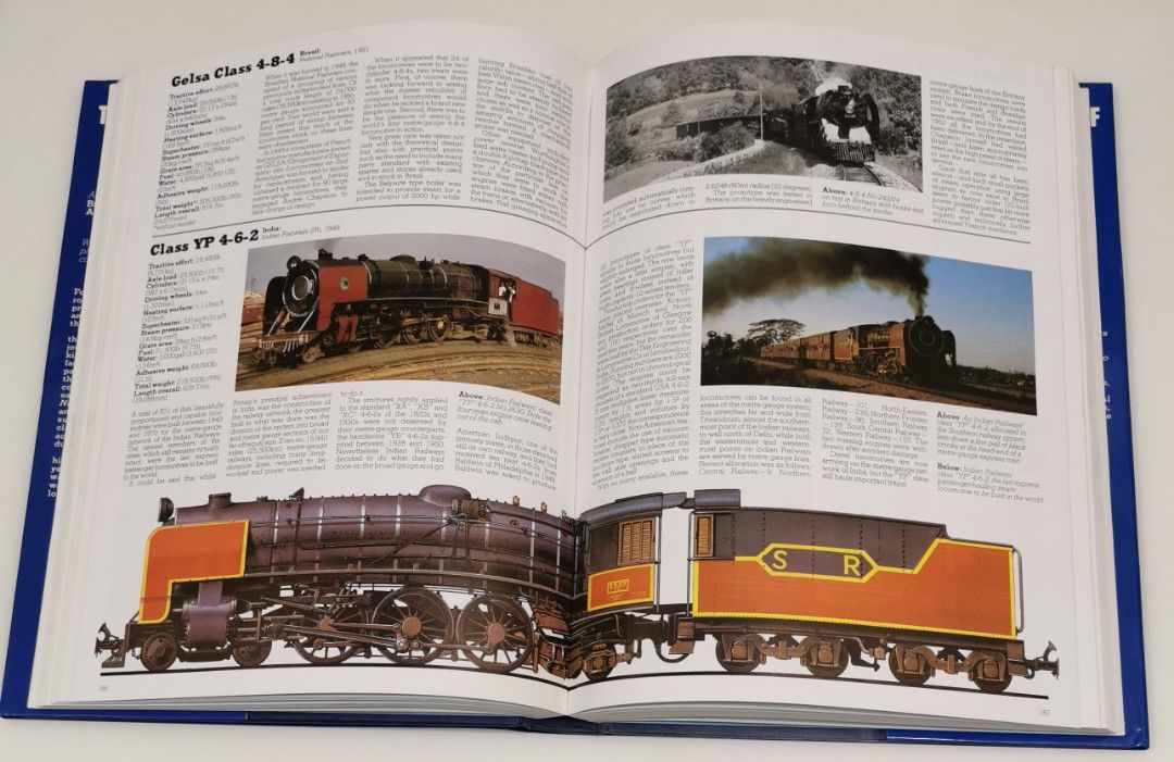 Big hardcover. THE GREAT BOOK OF TRAINS, Hobbies & Toys, Books ...