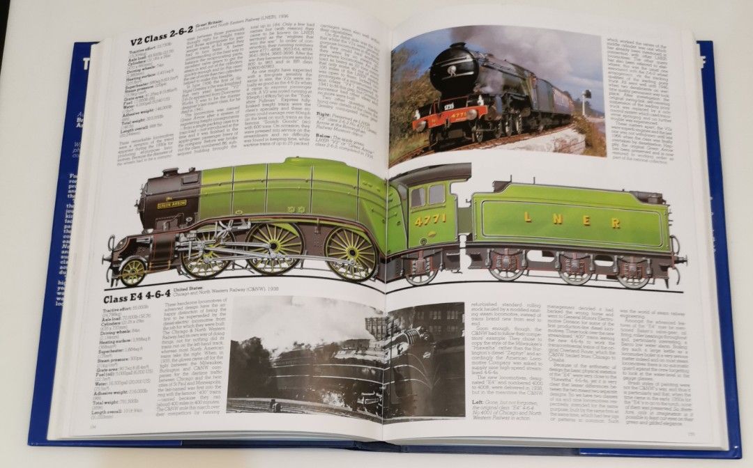 Big hardcover. THE GREAT BOOK OF TRAINS, Hobbies & Toys, Books ...