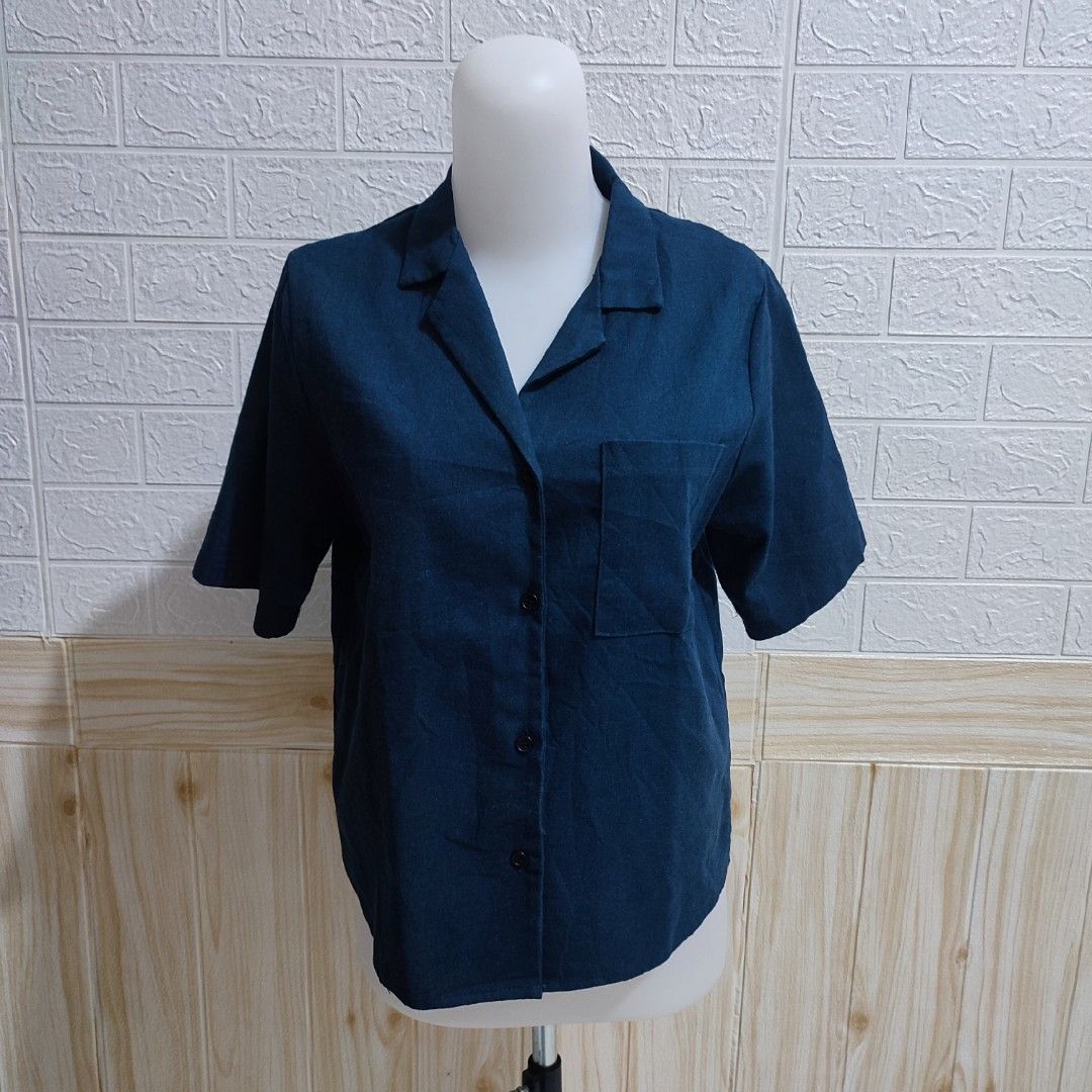 Blazer Pendek Korea Hitam Fit To M, Fesyen Wanita, Pakaian Wanita ...