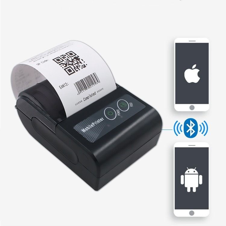 Bluetooth Printer Receipt Printer IOS Apple Receipt 58mm Mini SRS Topup ...