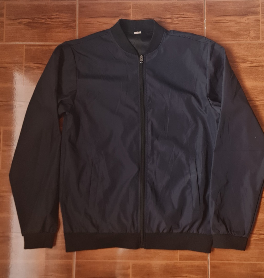 Bomber Jacket Navy, Men's Fashion, Coats, Jackets and Outerwear on ...