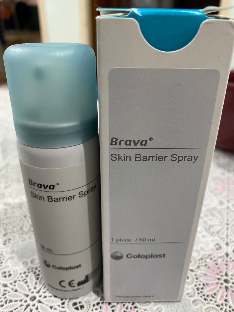 Brava Skin Barrier Spray [Brand: Coloplast], Health & Nutrition ...