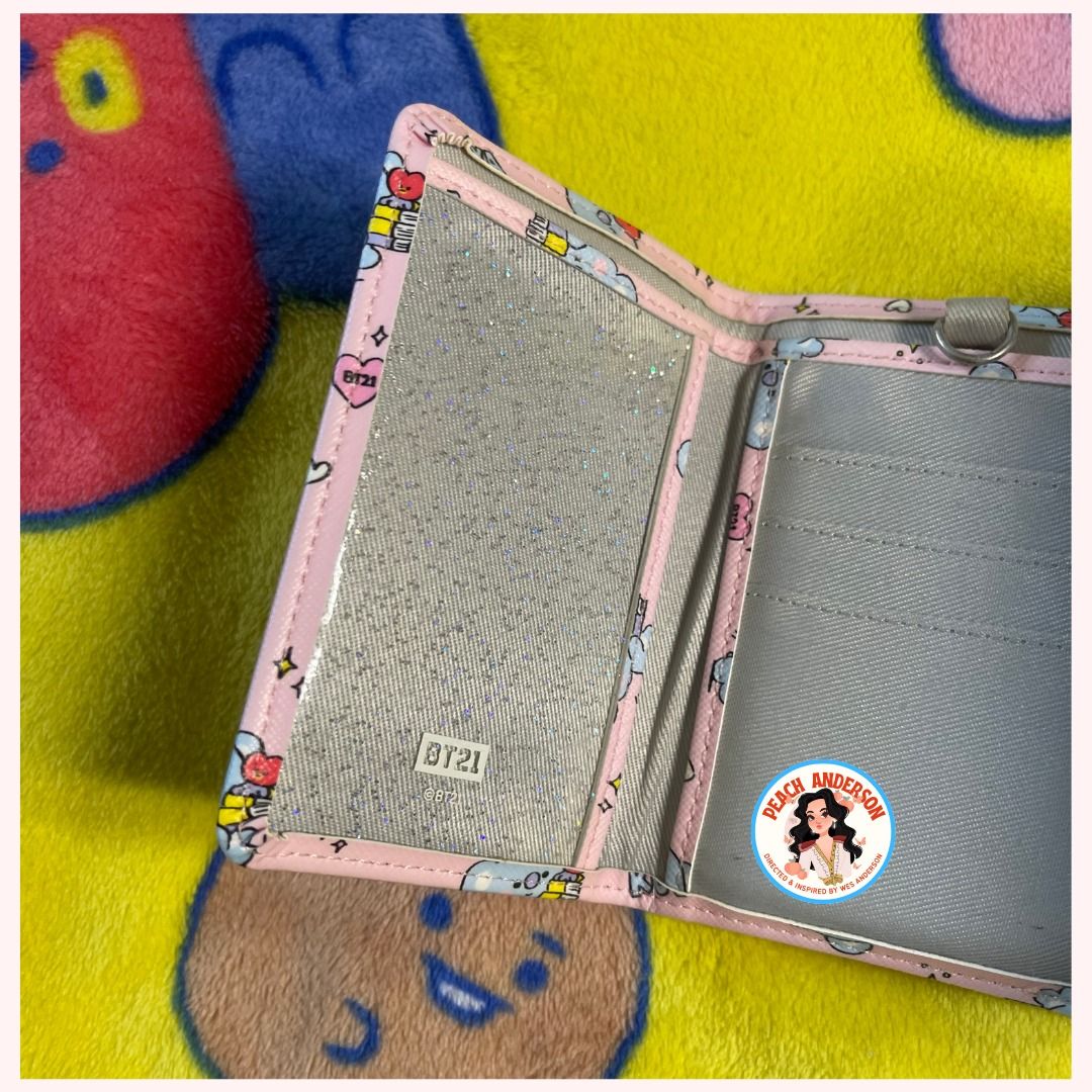 BT21 Little Buddy Baby Wallet With Neck Strap Koya Only Little Buddy ...