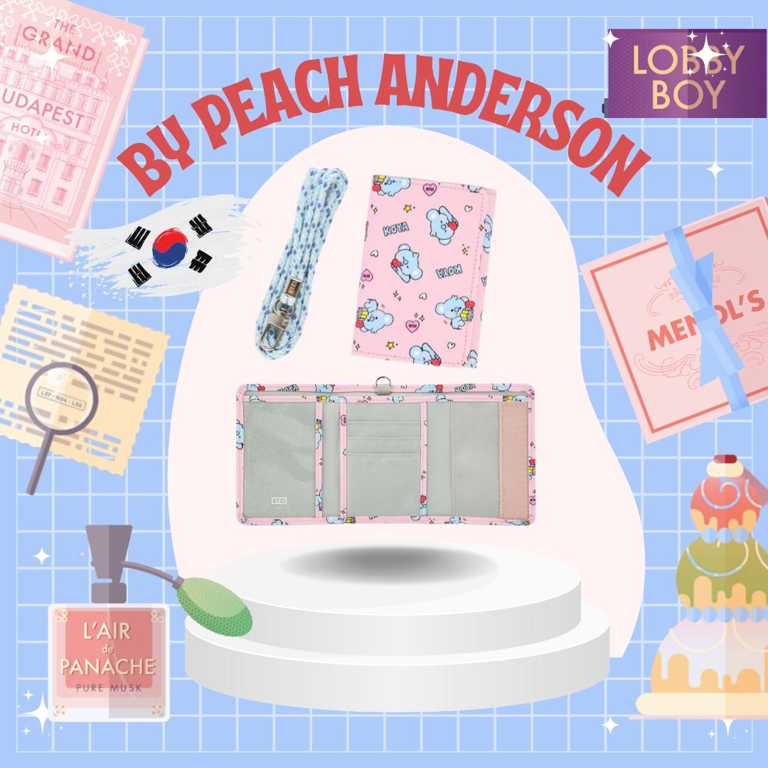 BT21 Little Buddy Baby Wallet With Neck Strap Koya Only Little Buddy ...