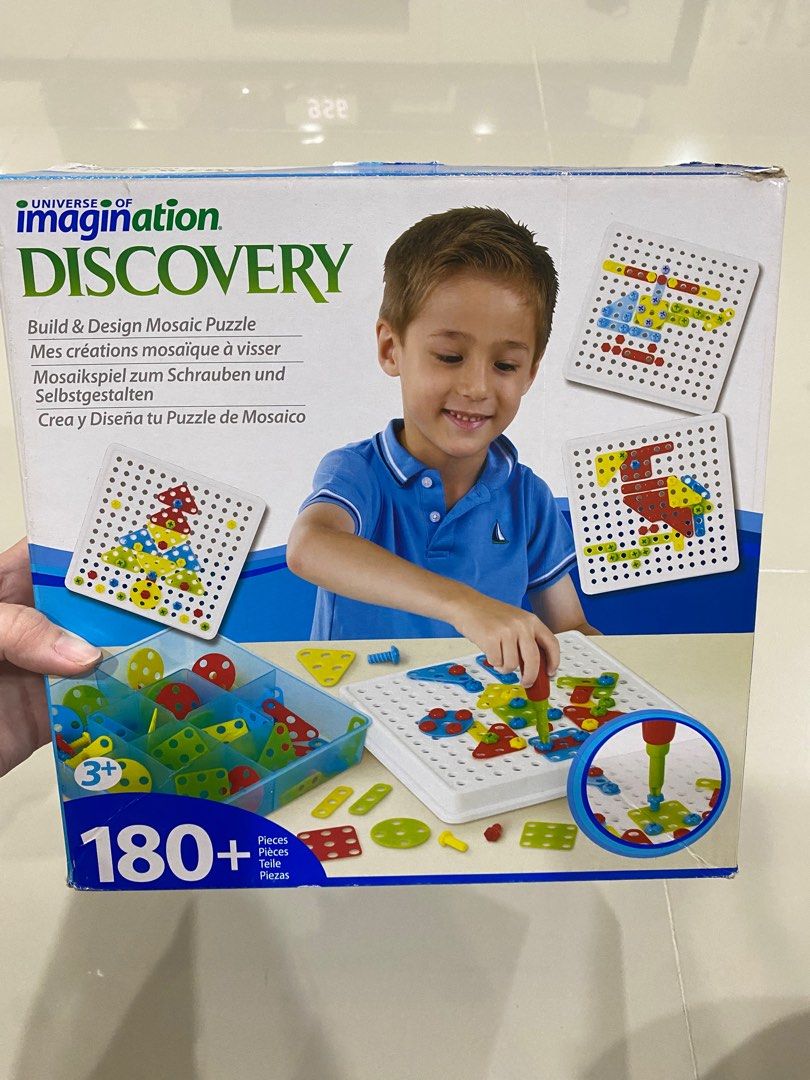 Build and Design Mosaic Puzzle (All pieces intact), Babies & Kids ...