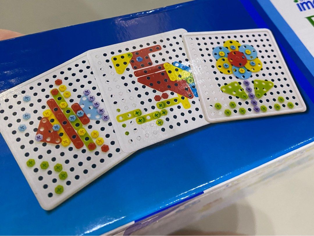 Build and Design Mosaic Puzzle (All pieces intact), Babies & Kids ...