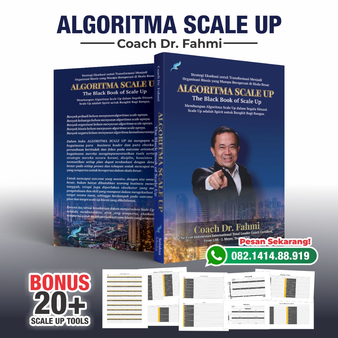 BUKU ALGORITMA SCALE UP by Coach Dr. Fahmi, Buku & Alat Tulis, Buku di Carousell