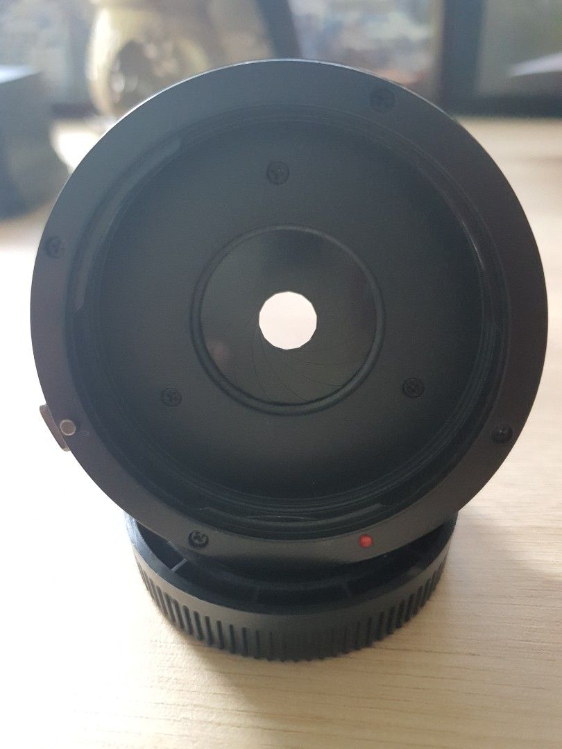 Canon EOS to M4/3 adapter with aperture control, Photography, Lens ...