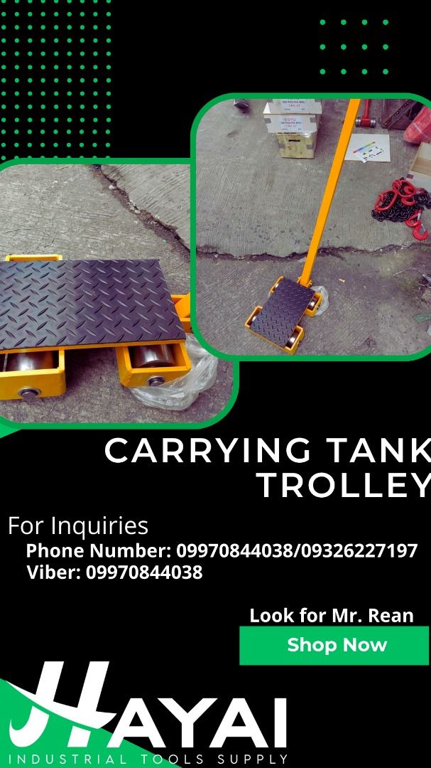 Carrying Tank Trolley, Commercial & Industrial, Industrial Equipment on ...