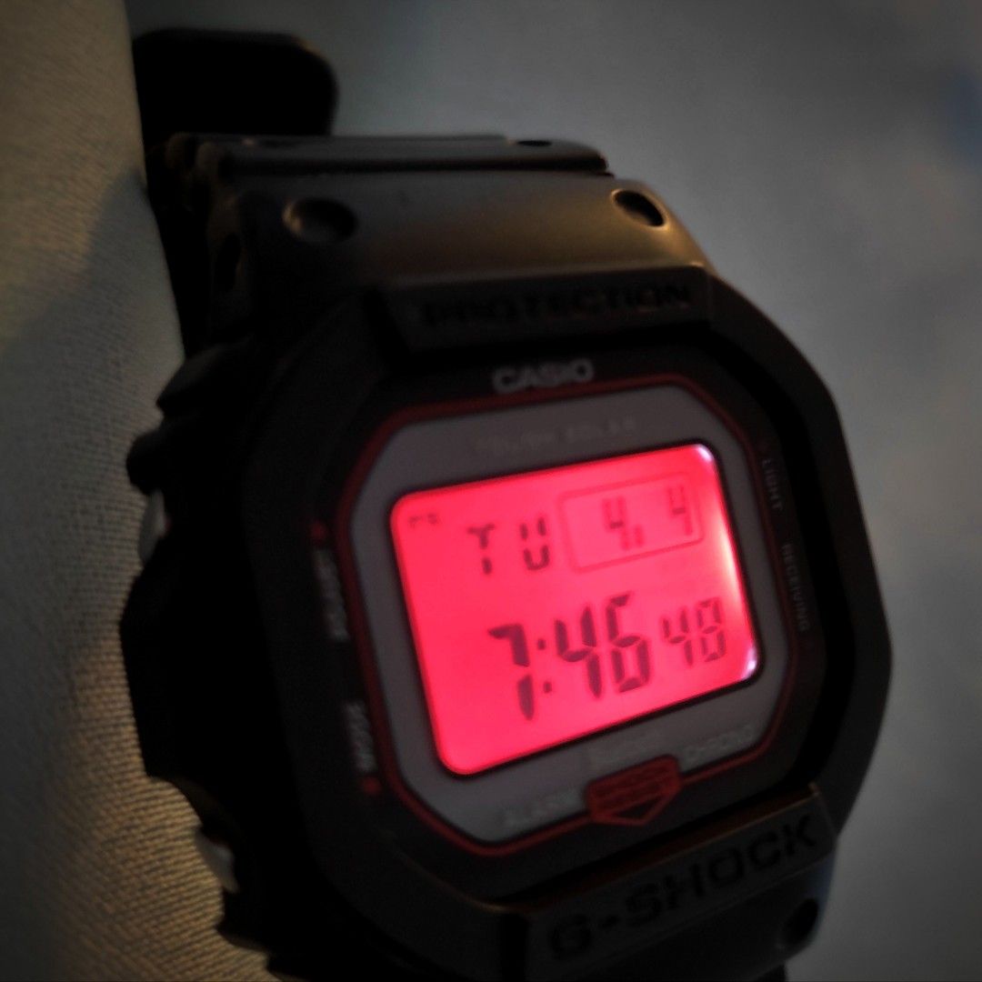 casio solar charge time