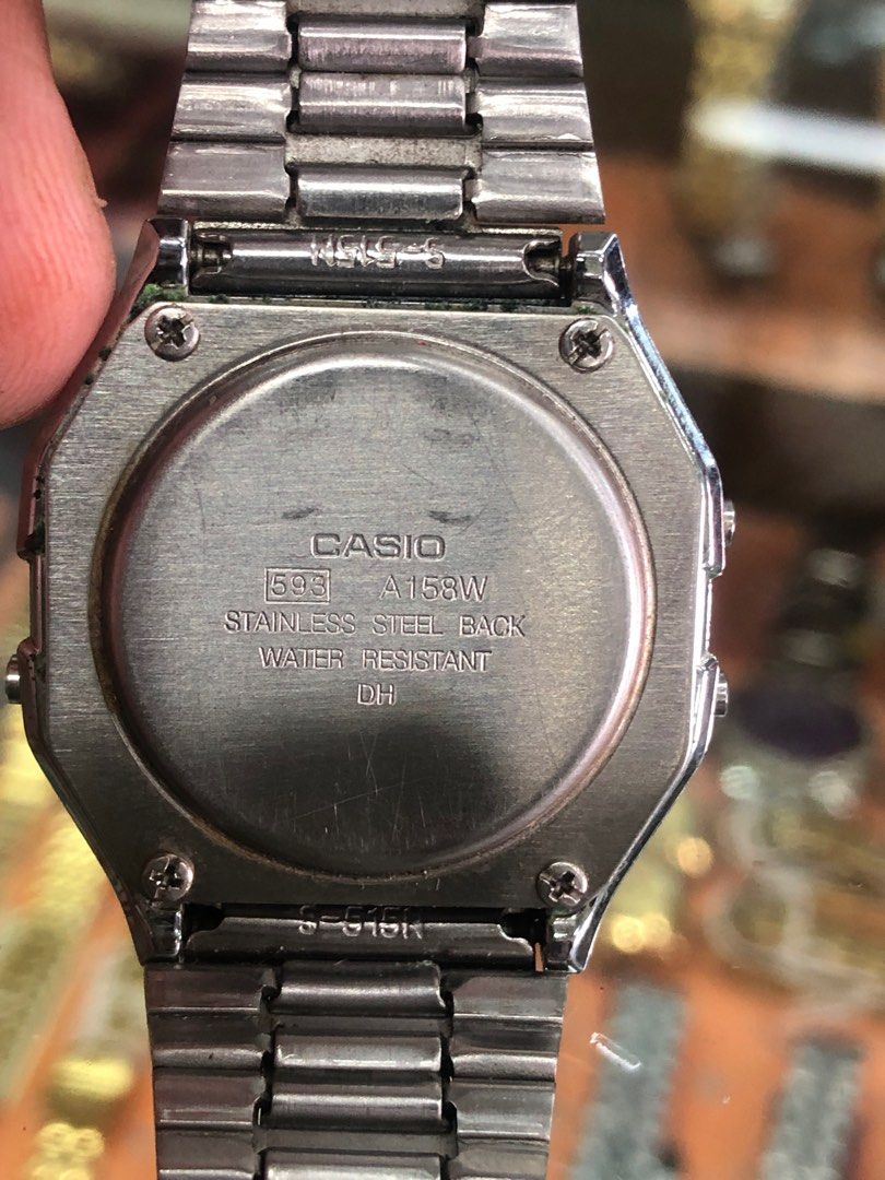 Casio Vintage A159W, Men's Fashion, Watches & Accessories, Watches on ...
