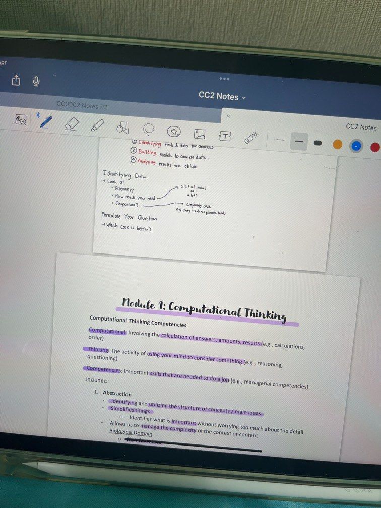 [CC0002 NTU] Notes and Question bank, Everything Else on Carousell