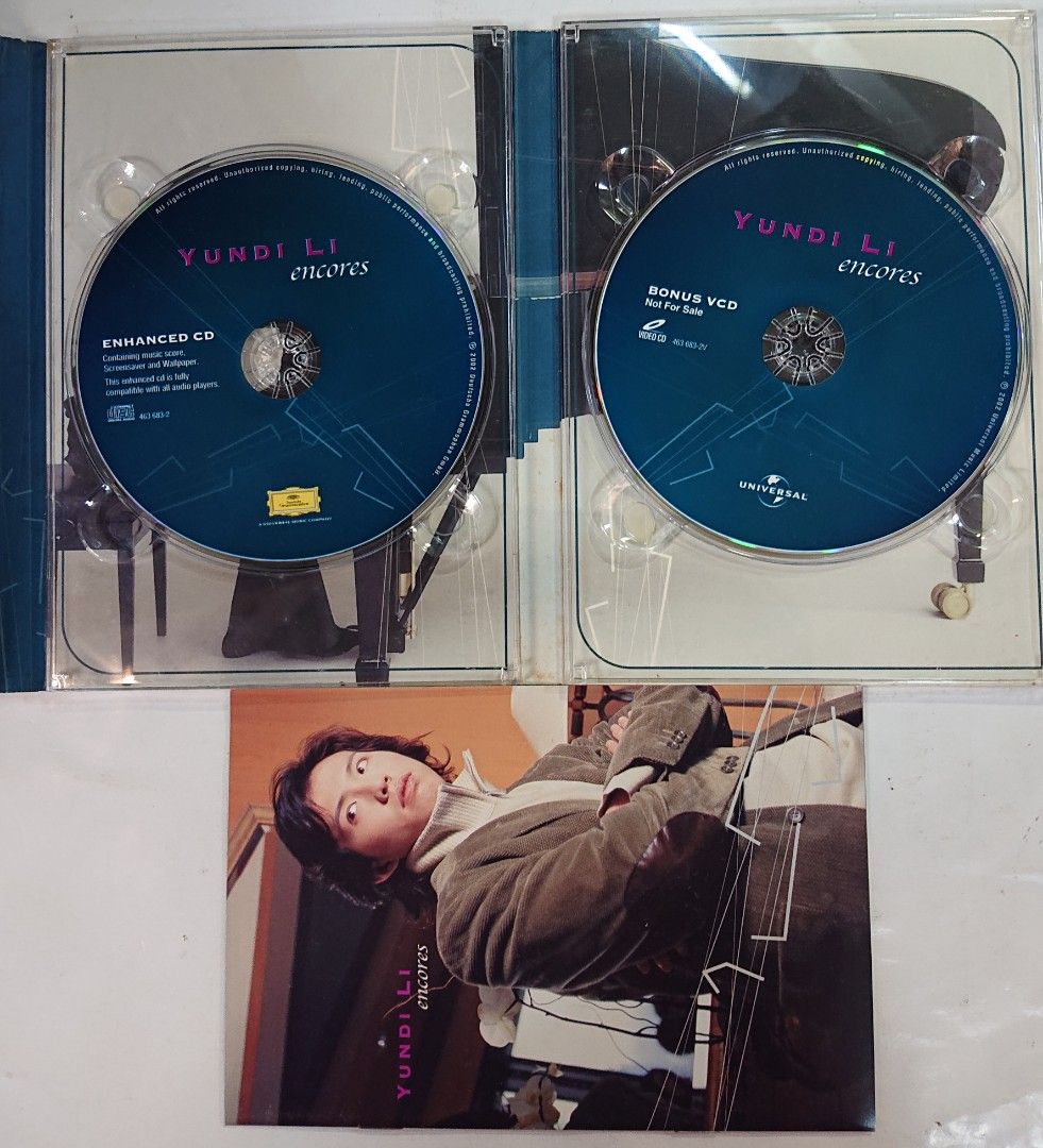 Cd+vcd Yundi Li encores 12m, 興趣及遊戲, 音樂、樂器 & 配件, 音樂與媒體 - CD 及 DVD ...
