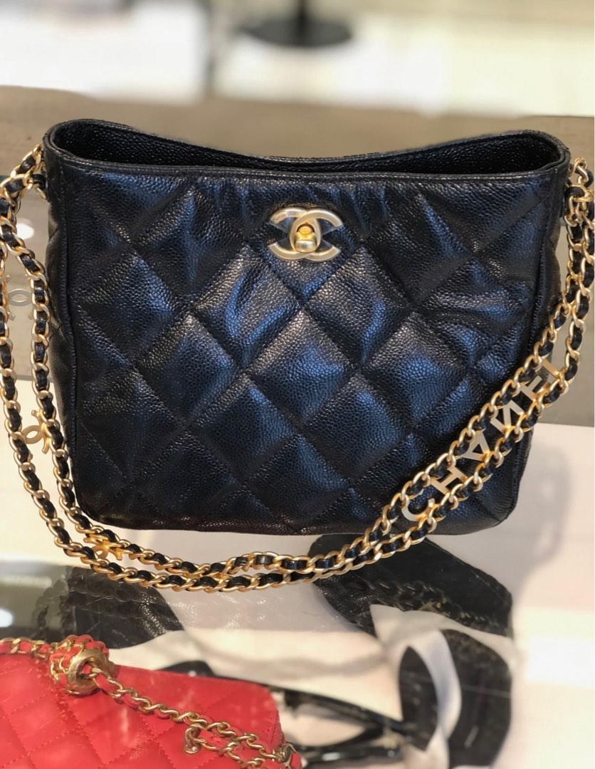 Chanel 22s Hobo caviar, Luxury, Bags & Wallets on Carousell