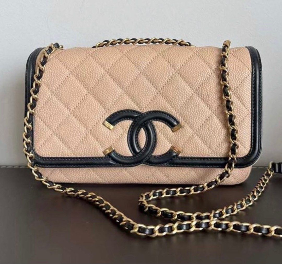 Chanel filigree small flap, Luxury, Bags & Wallets on Carousell