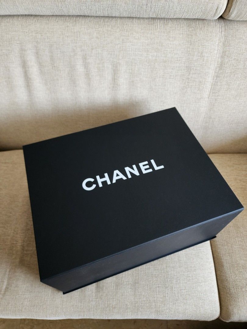 Chanel magnetic box chanel large paper bag box chanel bag box large ...