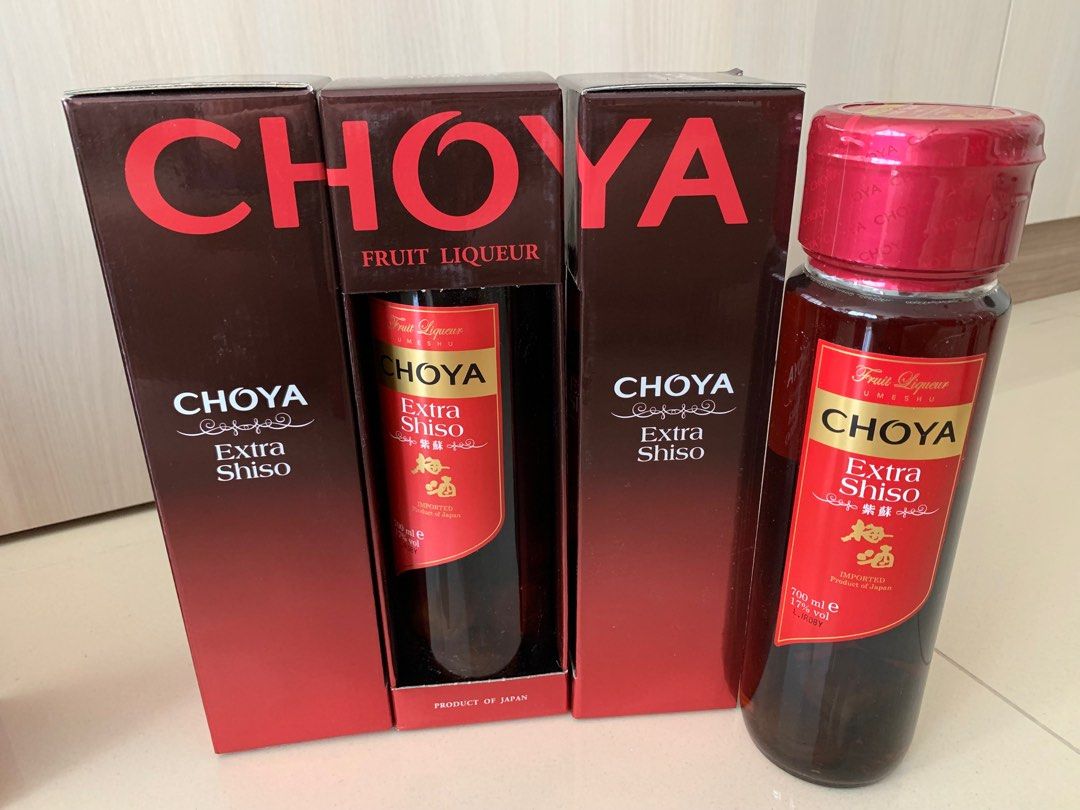 Choya Extra Shiso, Food & Drinks, Alcoholic Beverages on Carousell