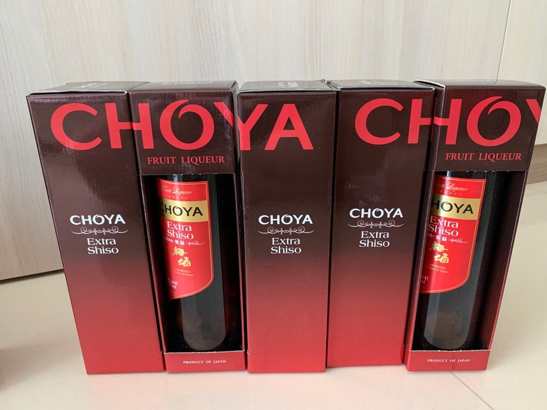Choya Extra Shiso, Food & Drinks, Alcoholic Beverages on Carousell