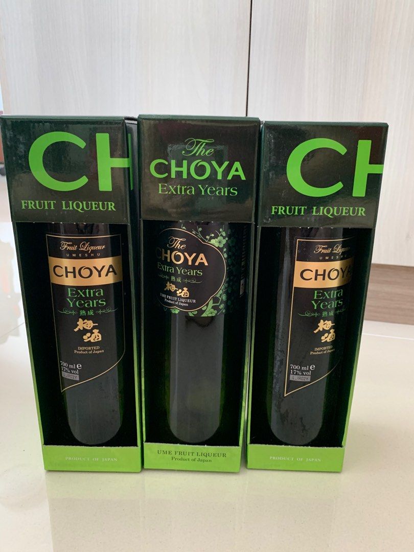 Choya extra years, Food & Drinks, Alcoholic Beverages on Carousell